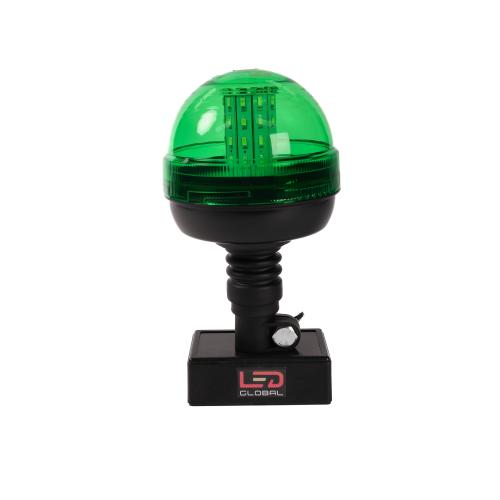 LG695 - LED Pole Mounted Warning Beacon - Green - LED Global.ie